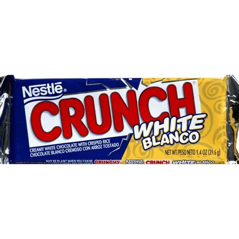 Nestle Crunch White Chocolate Nestle Crunch White 31g Bar 36 Per Box