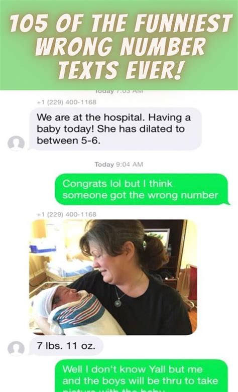105 Of The Funniest Wrong Number Texts Ever Artofit
