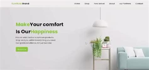 Ahmed Abo Dooh On Linkedin Furniture Brand Project Html Css