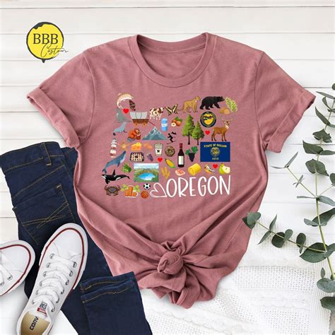 Oregon Lover Shirt Oregon Silhouette Shirt State Of Oregon Shirt