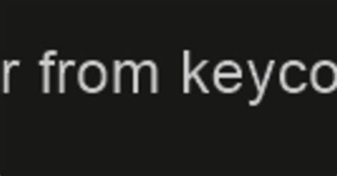 get char from keycode java imgur