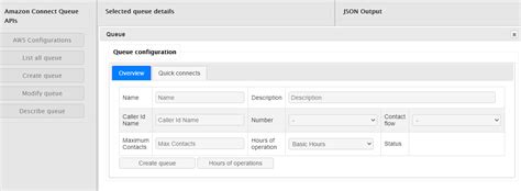Managing Queues With A New Api In Amazon Connect Aws Contact Center