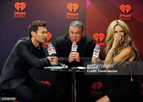 128 Iheartradio Music Festival Day 1 Elvis Duran Broadcast Room Stock