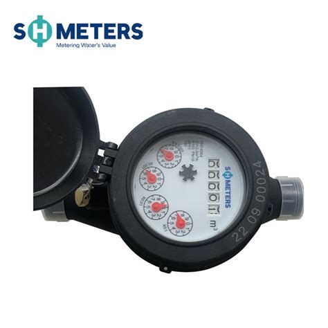 Class C Residential 15mm 50mm Plastic Multi Jet Water Meter