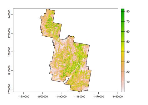 Introduction To Spatial Raster Data Using The Terra Package
