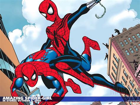 Stylish Spider Man And Spider Girl Wallpapers For Your Device