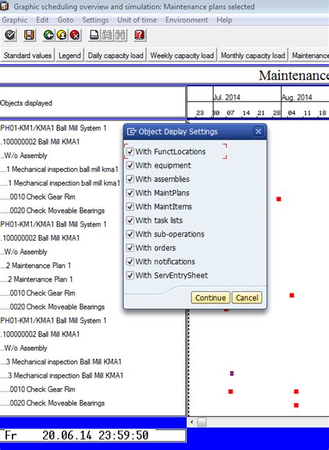Solved Calendar View Of Maintenance Plan In Sap Pm Module Sap Community