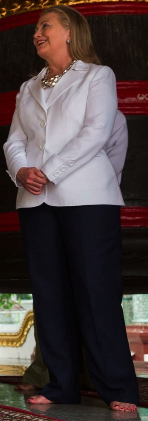 Hillary Clintons Feet