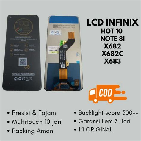 Jual LCD TS INFINIX HOT 10 NOTE 8I X682 X682C X683 Shopee Indonesia