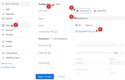 Using Nordvpn Wireguard As Unifi Vpn Client — Lazyadmin