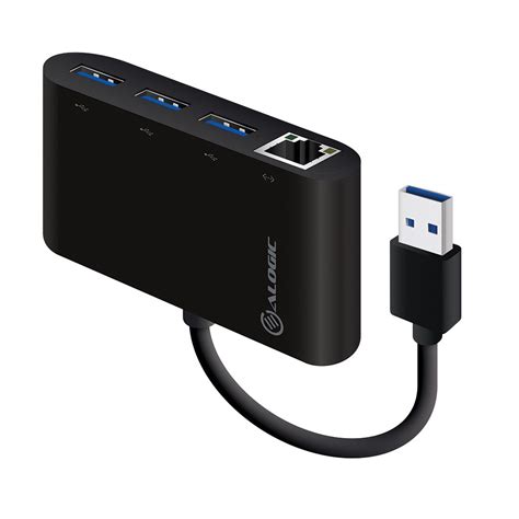 Usb 3 0 Superspeed 3 Port Hub Gigabit Ethernet Adapter