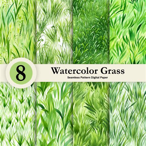 Grass Pattern Illustrator