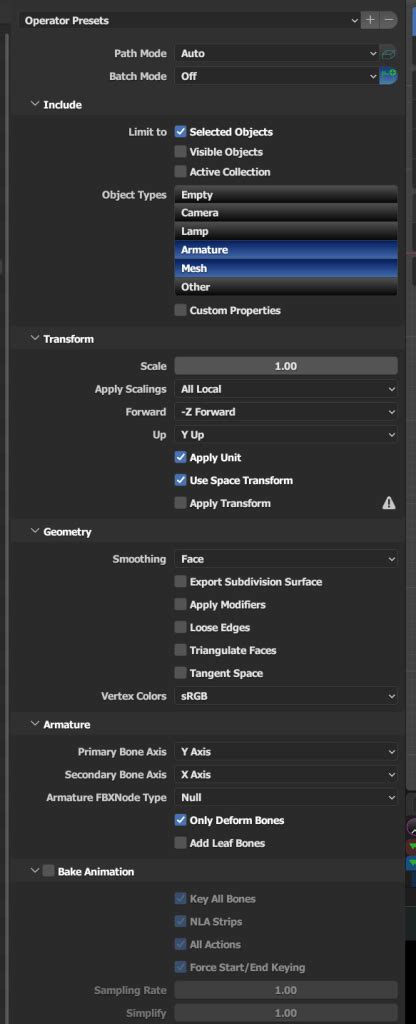 Blender To Ue Armature Fbx Export Steps Games Live Capture