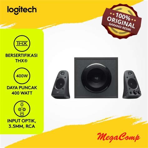 Jual Speaker Logitech Z625 With Subwoofer And Optical Input Di Seller Megacomp Official Store