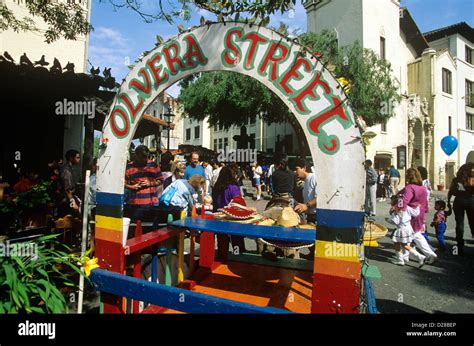 Historic Olvera Street Is A Colorful Gathering Place And Frequent Site