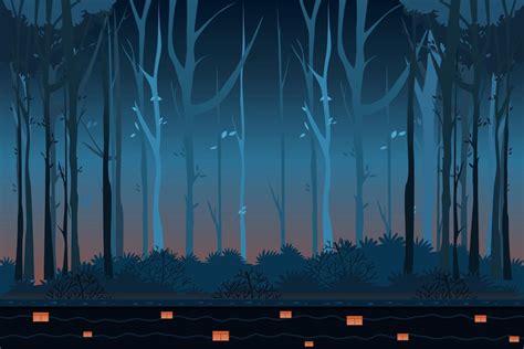 Premium Vector Abstract Nature Illustration Vector Game Background