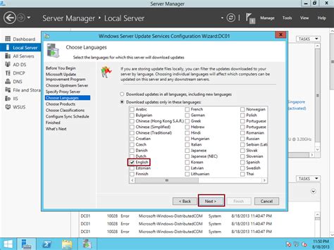 Installing And Configuring Wsus In Server 2012 R2 Online Networks Solution