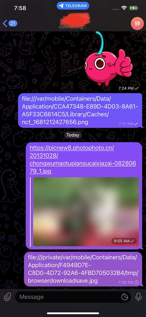 Cant I Share Local Pictures To Telegram From My App 【ios】 · Issue 1084 · Telegrammessenger