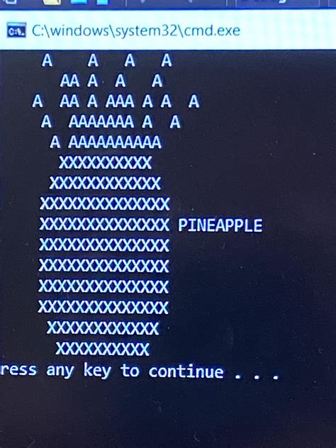 i coded a pineapple in c knightsofpineapple
