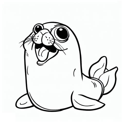 Coloriage Phoque à Imprimer Sur Coloriageenfant Com