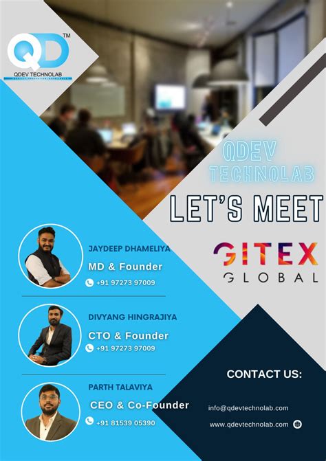 Qdev Technolab Pvt Ltd On Linkedin Gitex2022 Gitexglobal2022