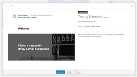 An Overview Of 2019 The New Default Wordpress Theme Ask The Egghead Inc