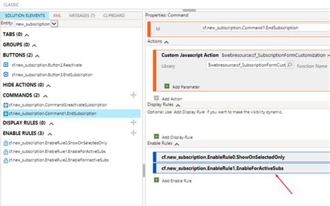 Enable Rule In Ribbon Workbench D365 Demystified