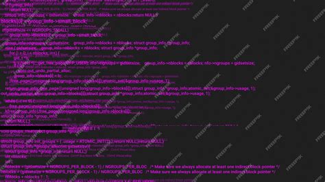 Premium Photo Pink Screen Coding Hacker Concept Animation With Glitch