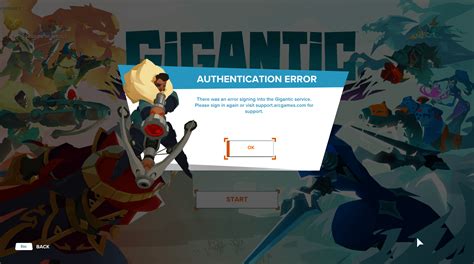 authentication error r gigantic
