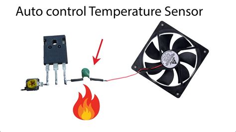 Make An Automatic Temperature Control Sensor Simple Electronic Project Electronics Projects