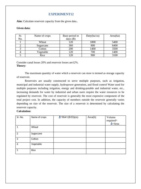 Experiment No 12 Diploma Engineering Pdf