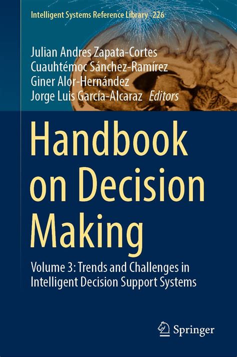 Handbook On Decision Making Volume 3 Trends And Challenges In