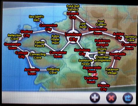 Kalos Map Pokemon Plant Pokemon Geek Life