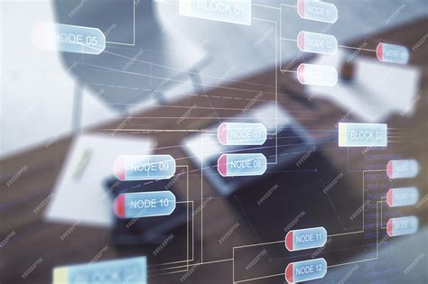 Premium Photo Multi Exposure Of Abstract Software Development