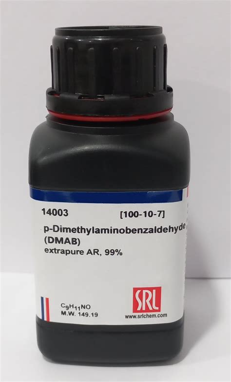 P Dimethylaminobenzaldehyde Dmab Extrapure Ar 99 Organic