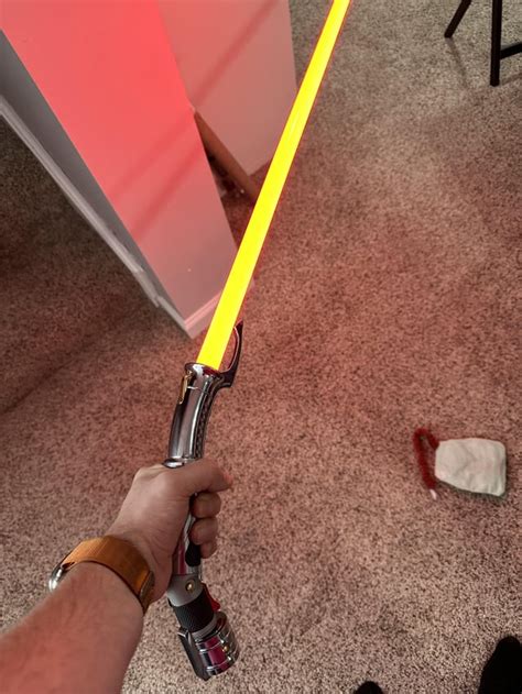 Korbanth Duke V3 Installed Also Comparison To Ge Dooku Rlightsabers