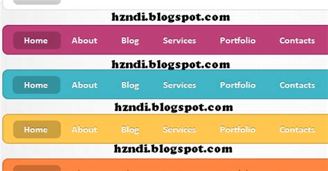 Cara Membuat Menu Horizontal Lavalamp Dengan Css Dan Jquery Ragam Catatan