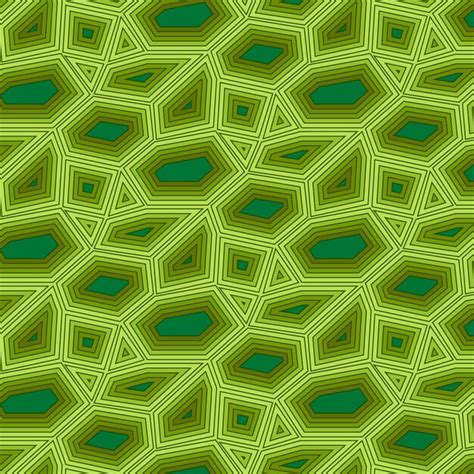 Free Vector Flat Design Turtle Shell Pattern