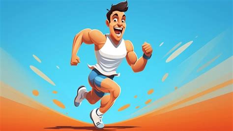 Premium Ai Image Cartoon Athletes