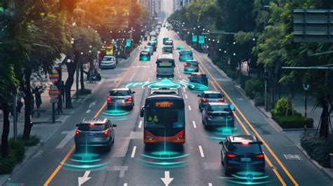 Smart Systems Enhancing Transportation Efficiency And Safety Ai Generated Premium Ai Generated