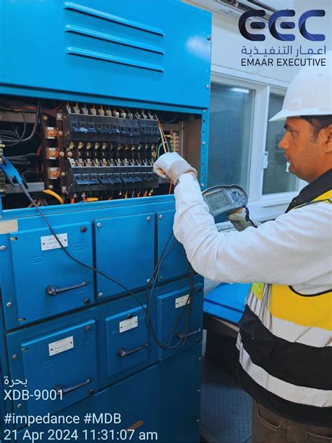 Muhammad Imtiaz On Linkedin Electrical Testing On Sangcom Project Emaar Executive