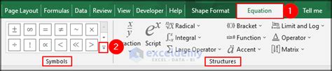 Equation Editor In Excel Insert Create Format ExcelDemy