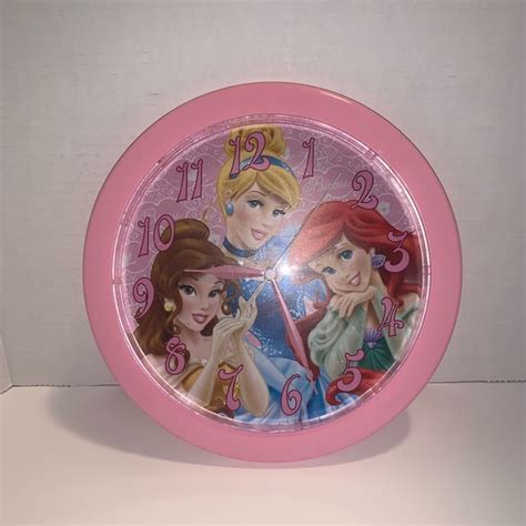 Disney Wall Decor Disney Princess Wall Clock Poshmark