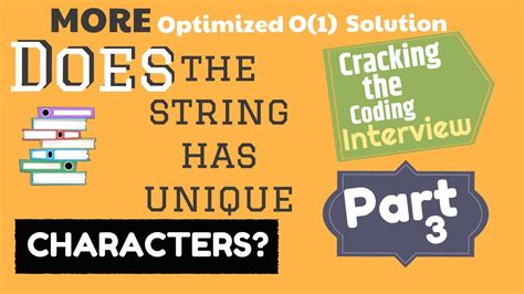 Determine If A String Has All Unique Characters Cracking The Coding