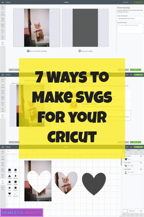 Ways To Make SVG Files For Cricut
