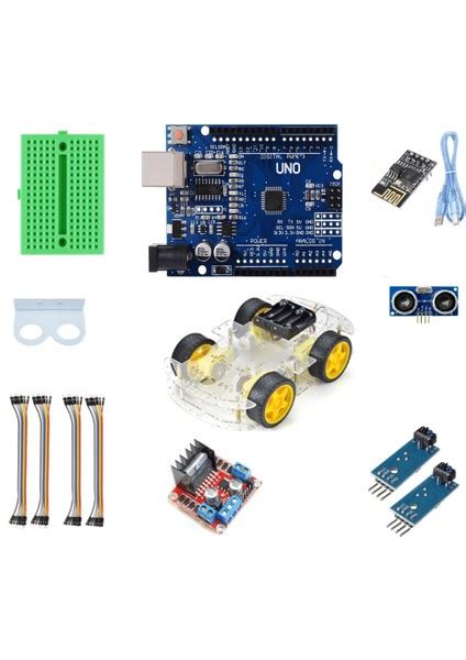 Arduino Emes Robotik 4WD Arduıno Bluetoothlu Engelden Kaçan Fiyatı
