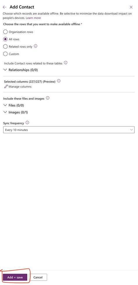 How To Select Columns Downloaded On Mobile Devices On Model Driven