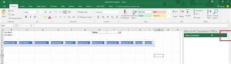 excel용 예산 계획 템플릿 finance dynamics 365 microsoft learn
