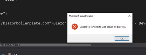 Unable To Connect To Web Server IIS Express Issue 61 Enkodellc