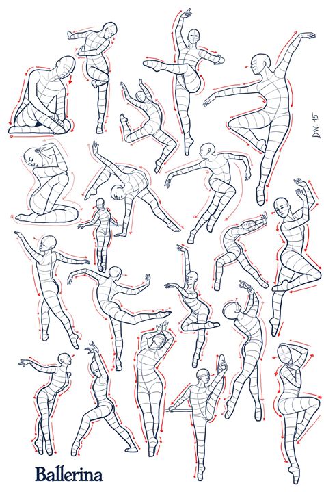 Dance Drawing Poses
